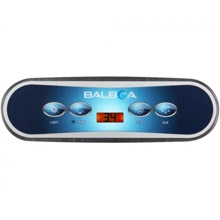 Balboa VL400 control panel + sticker - Bubbelkoning